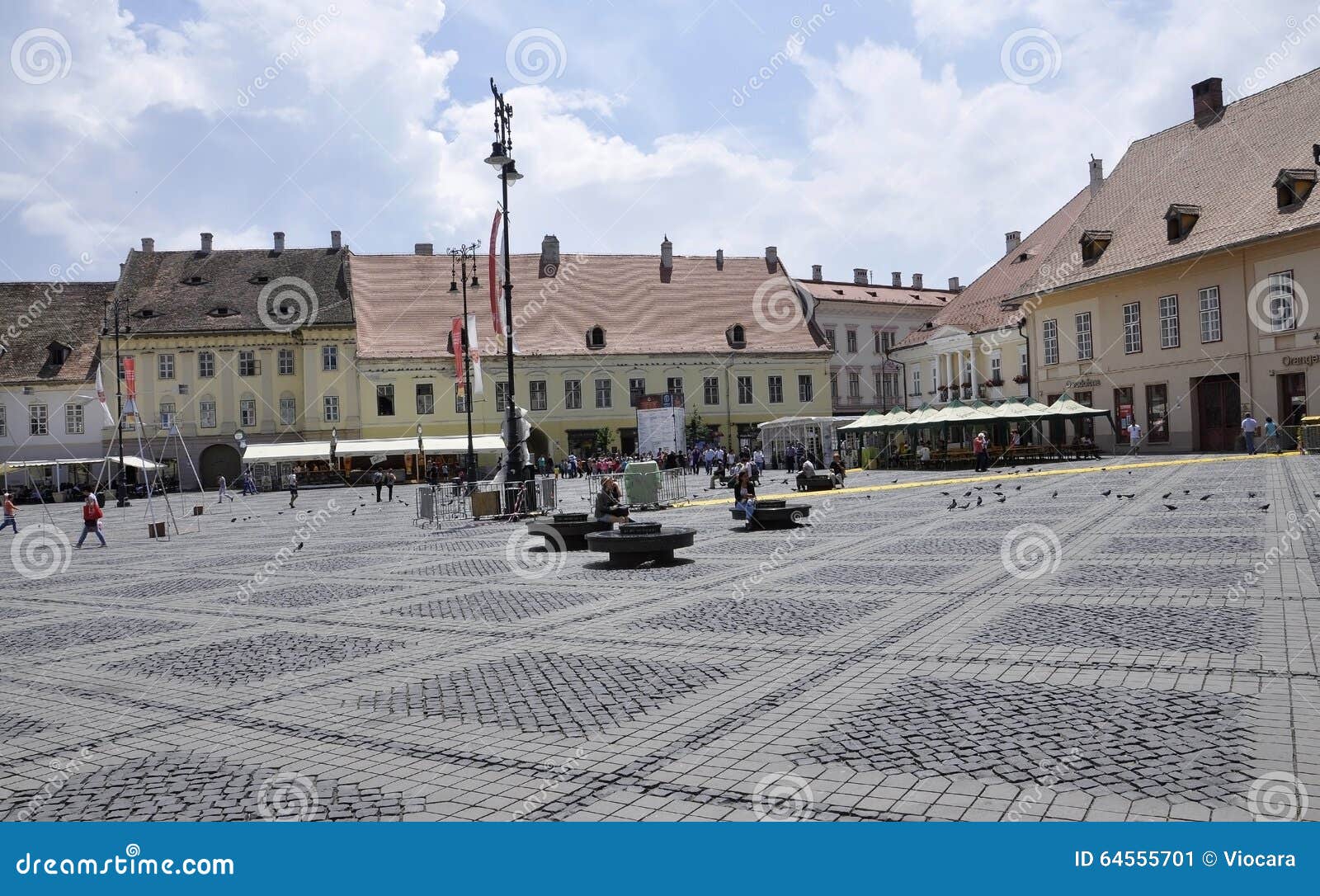 Sibiu,June 16:Main Square View from Sibiu in Romania Editorial Photo ...