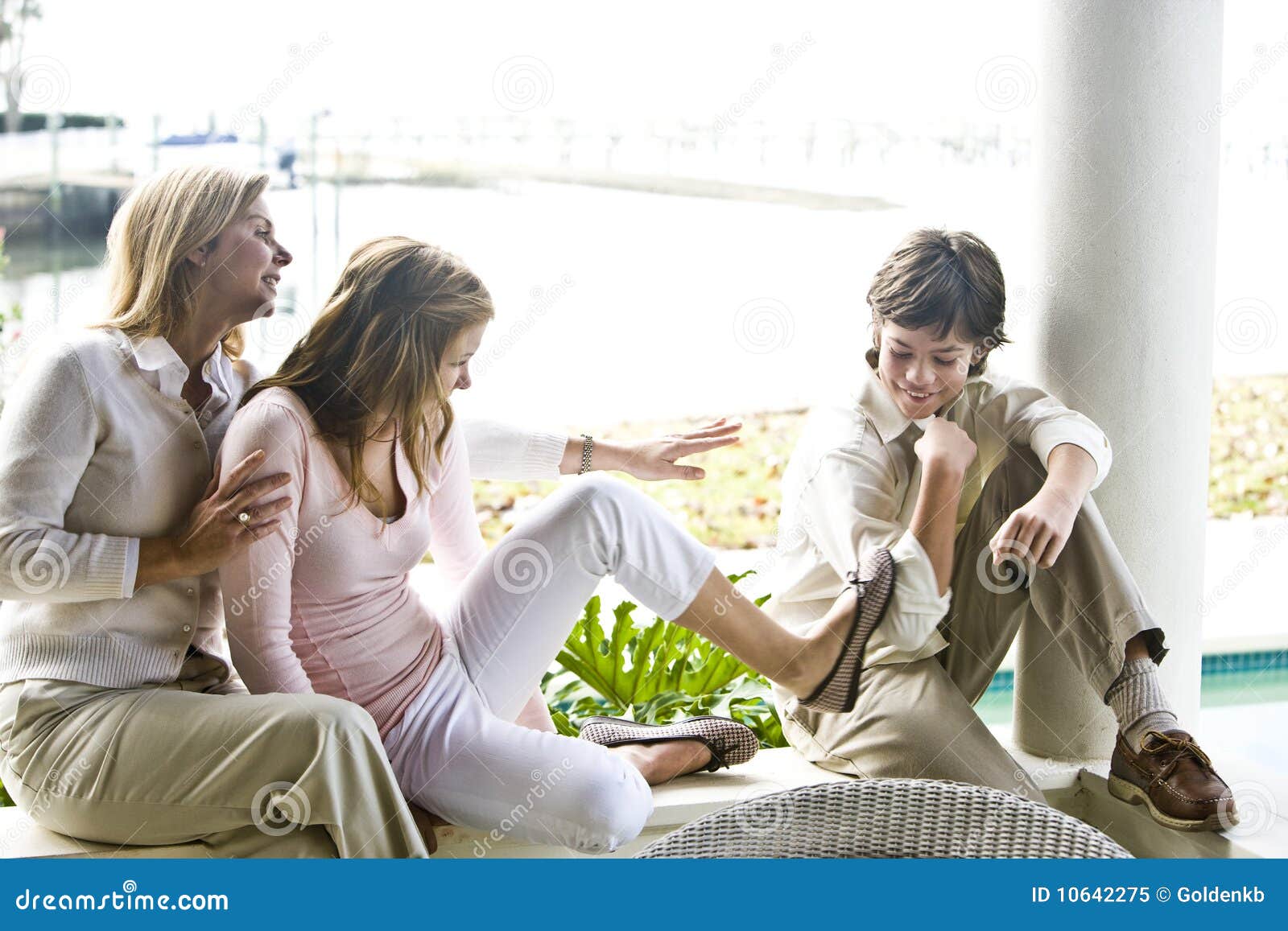 Sibling rivalry stock image. Image of years, sister, casual - 10642275