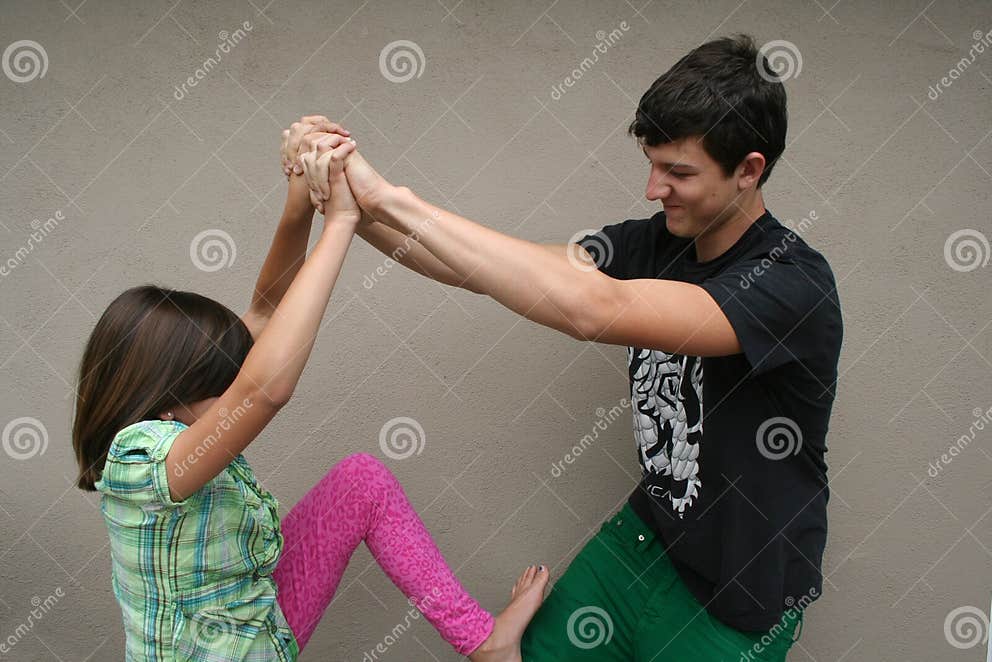 Sibling Rivalry stock photo. Image of family, anger, conflict - 14643478