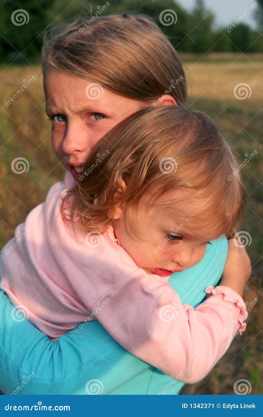 Siblings stock image. Image of baby, laughing, beautiful - 1342371