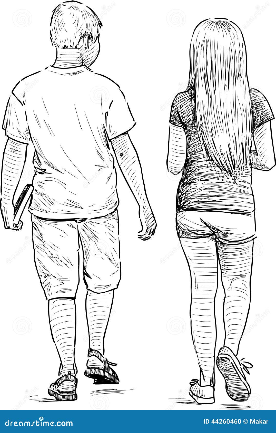 Siblings illustration de vecteur. Illustration du siblings - 44260460