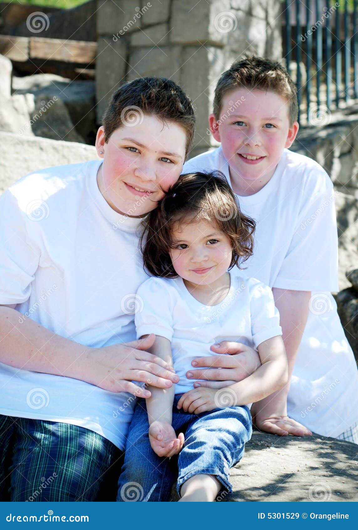 Siblings stock image. Image of black, diversity, adorable - 5301529