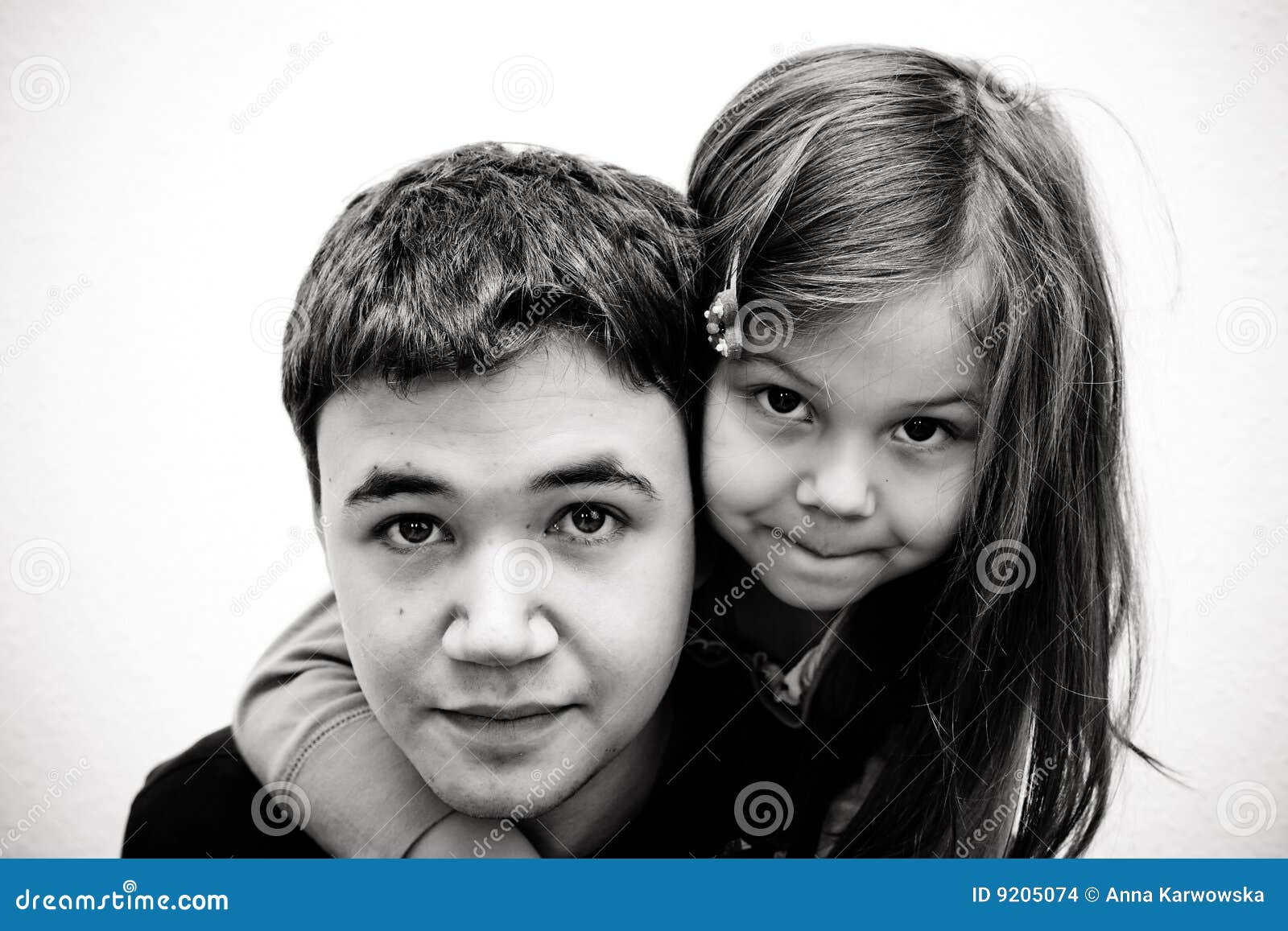 Siblings stock photo. Image of friendship, face, horizontal - 9205074