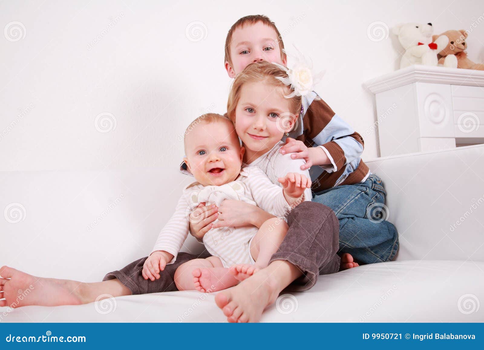 Siblings stock image. Image of look, laughing, expression - 9950721