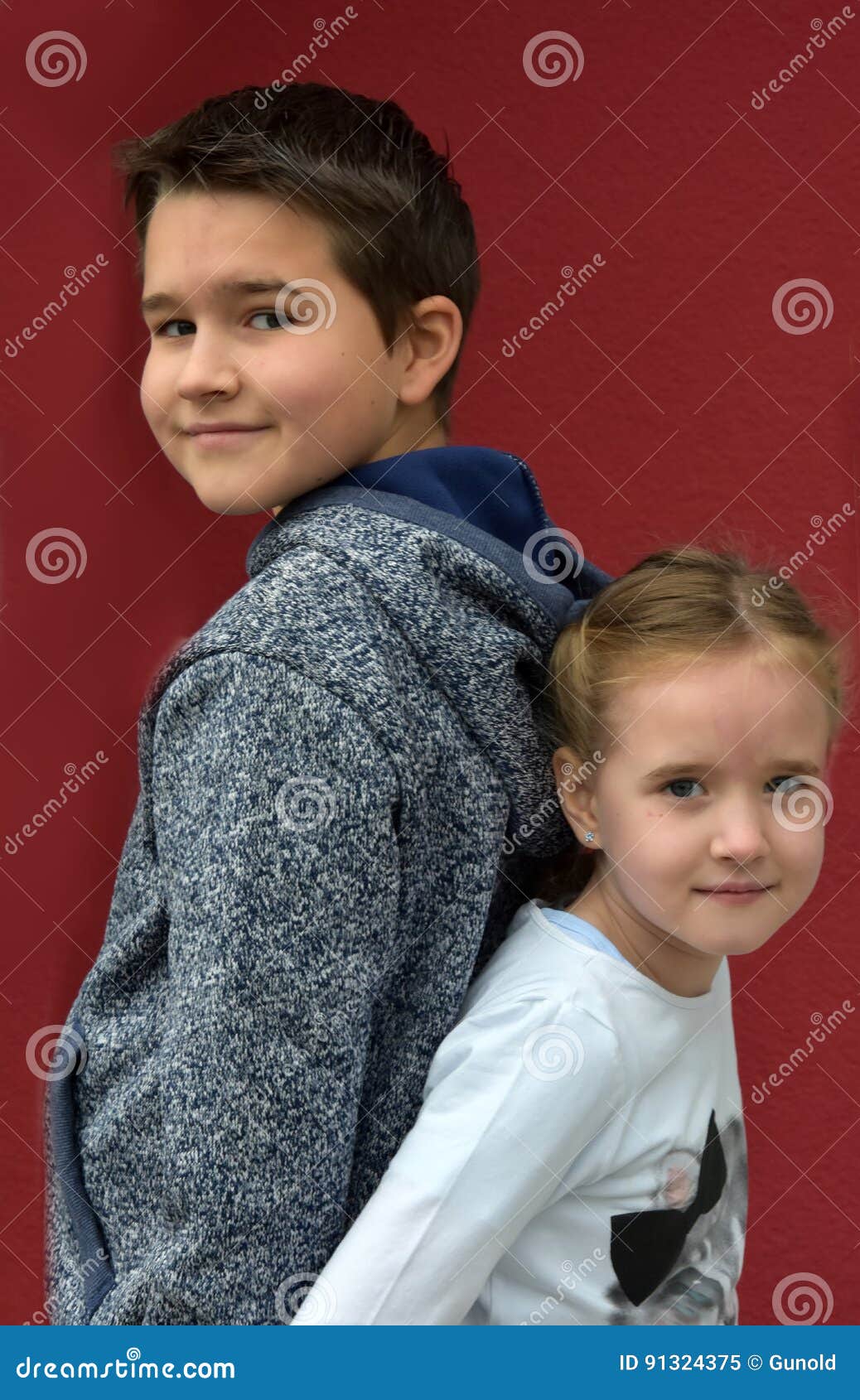Siblings stock image. Image of metering, looking, boys - 91324375