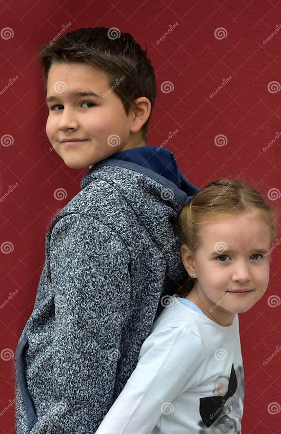 Siblings stock image. Image of metering, looking, boys - 91324375
