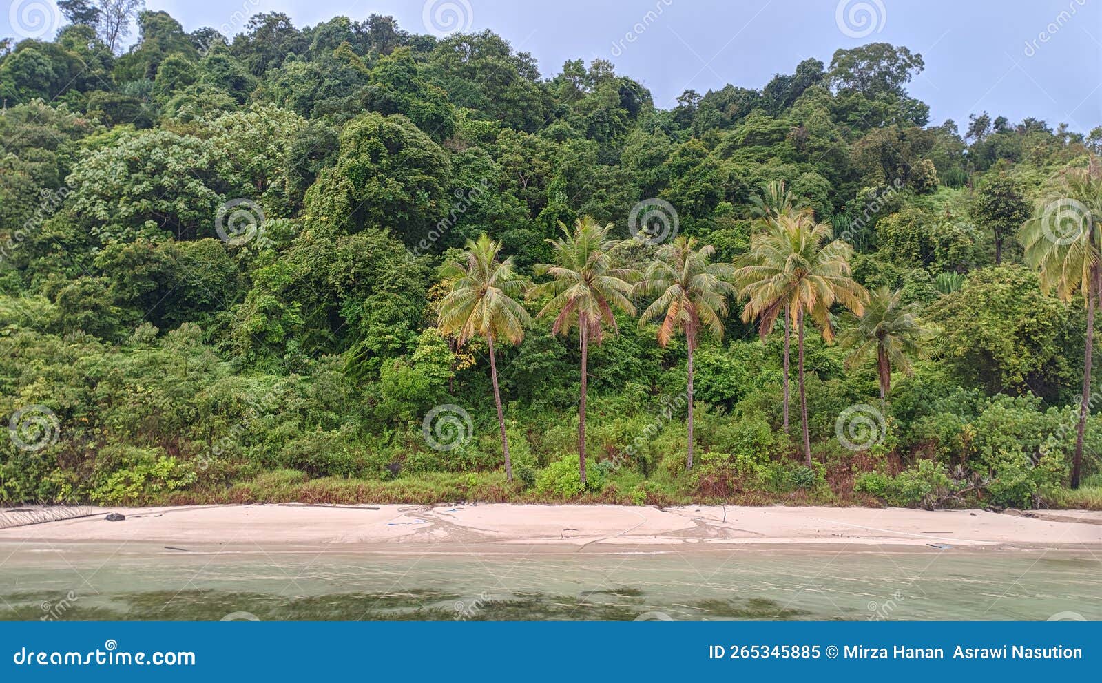 Sibolga island stock image. Image of sibolga, water - 265345885