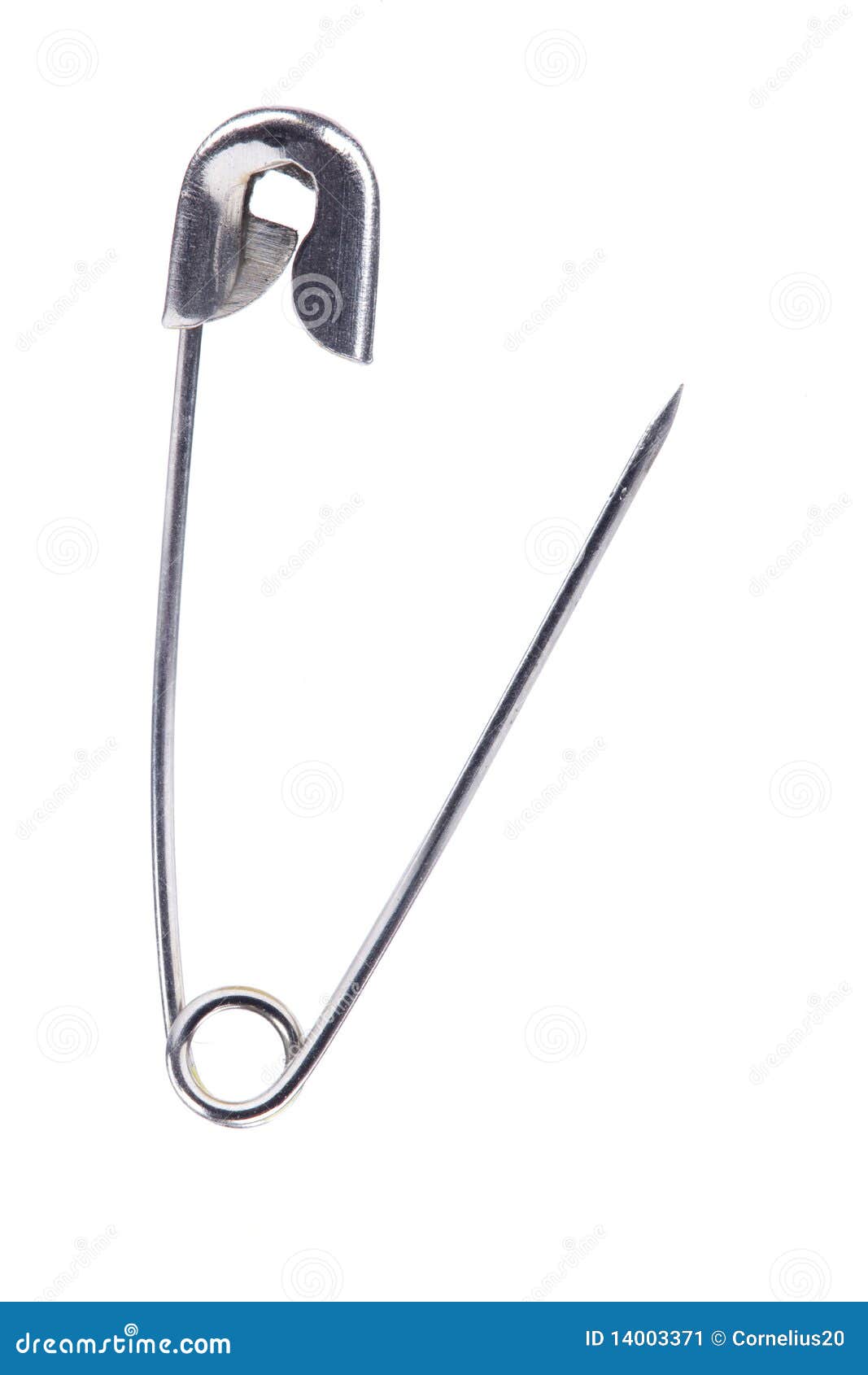 Sicherheitsnadel stockbild. Bild von stift, nadel, metall - 14003371