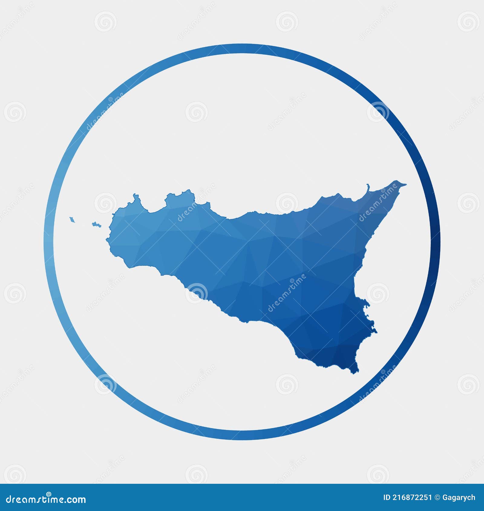 Sicilia icon. stock vector. Illustration of location - 216872251