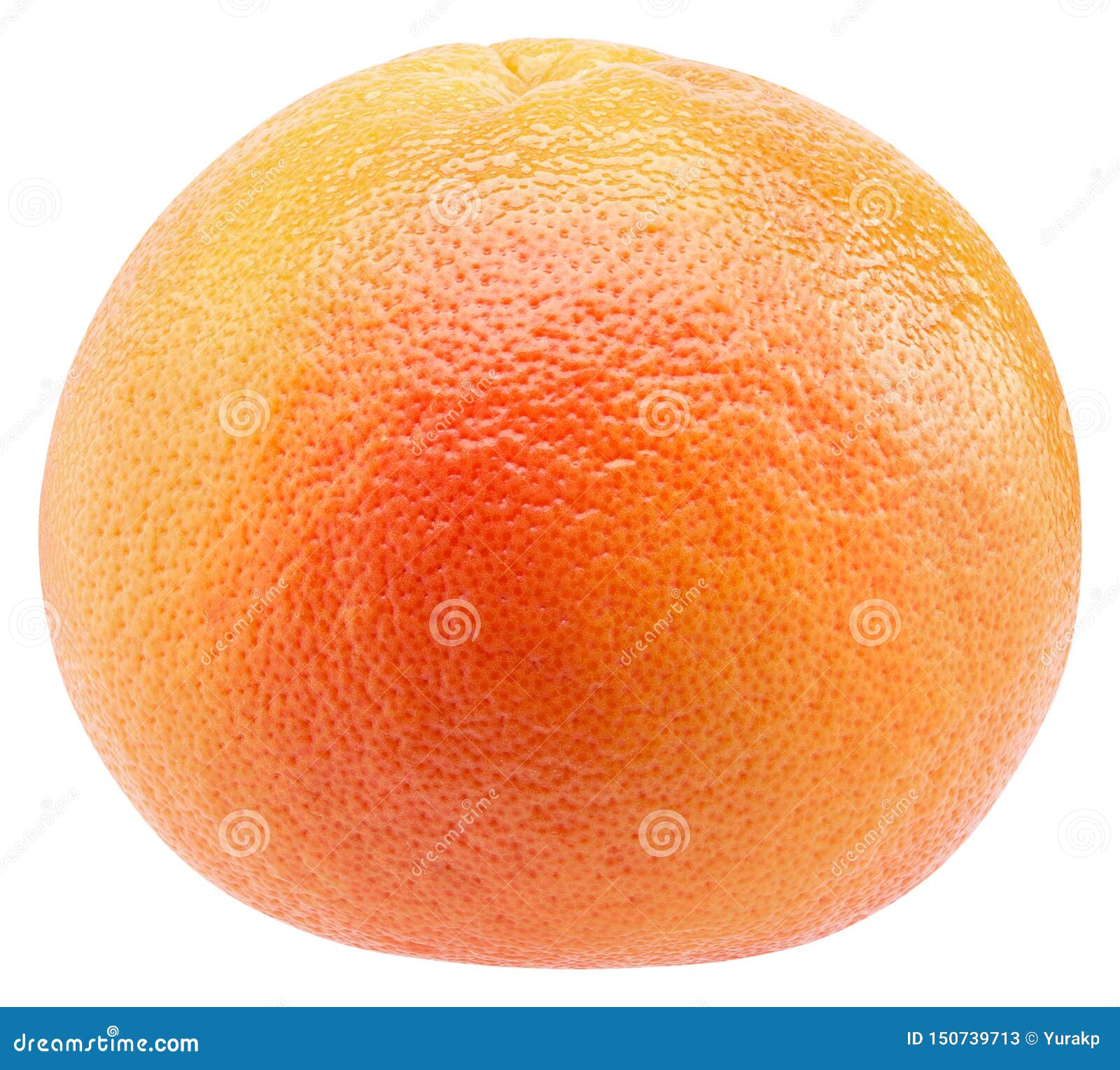 Sicilian Red Orange Isolated on a White Background Stock Image - Image ...