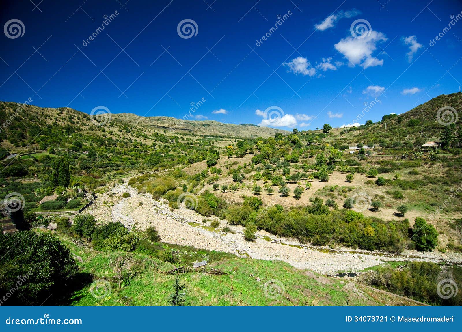 Sicily - Alcantara River Valley Stock Image - Image of sicily, inland ...