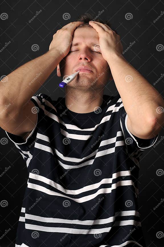 Sick adult stock image. Image of clean, hands, nose, eyes - 9219161