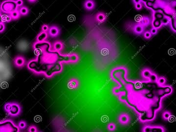 Sick Alien Psychedelic Background Stock Illustration - Illustration of ...