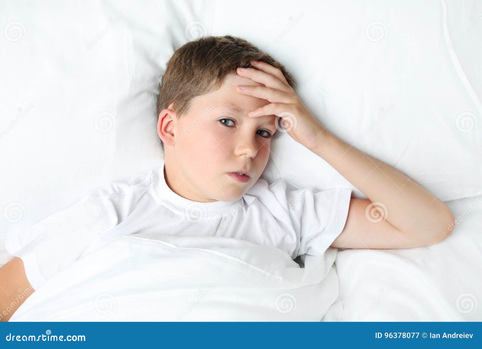 Sick boy stock image. Image of male, beautiful, ailing - 96378077