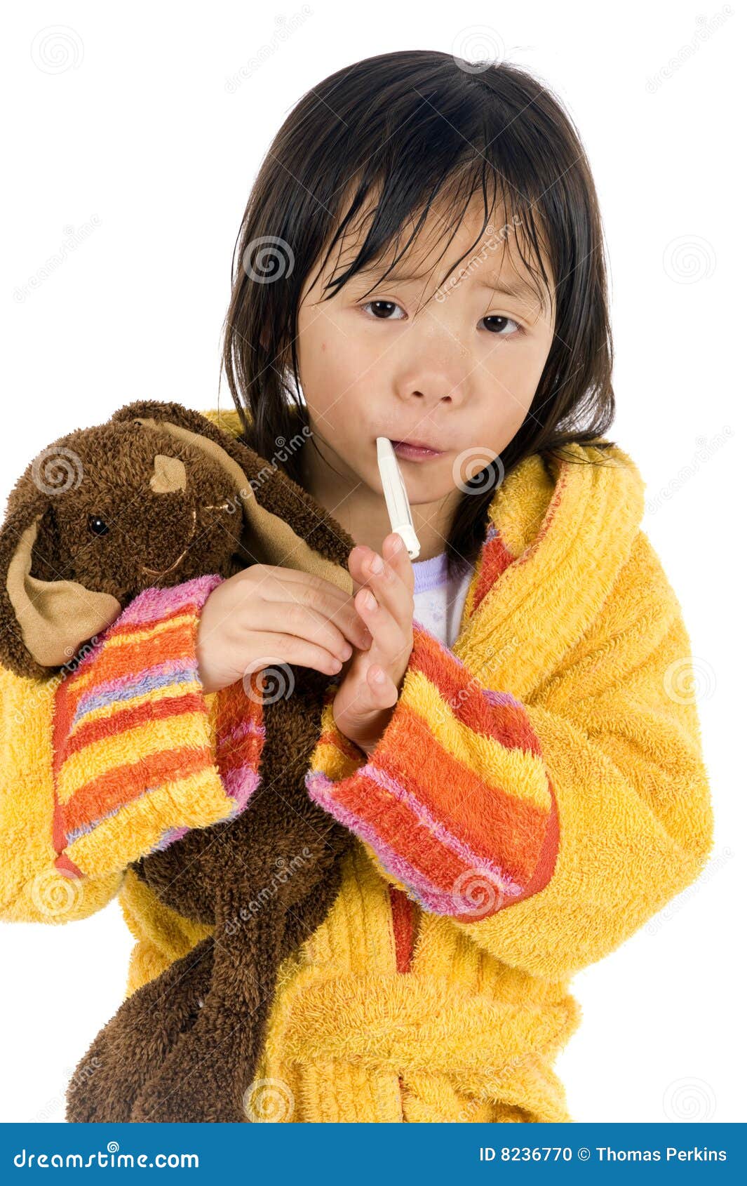 Sick Child stock photo. Image of cute, virus, sickness - 8236770
