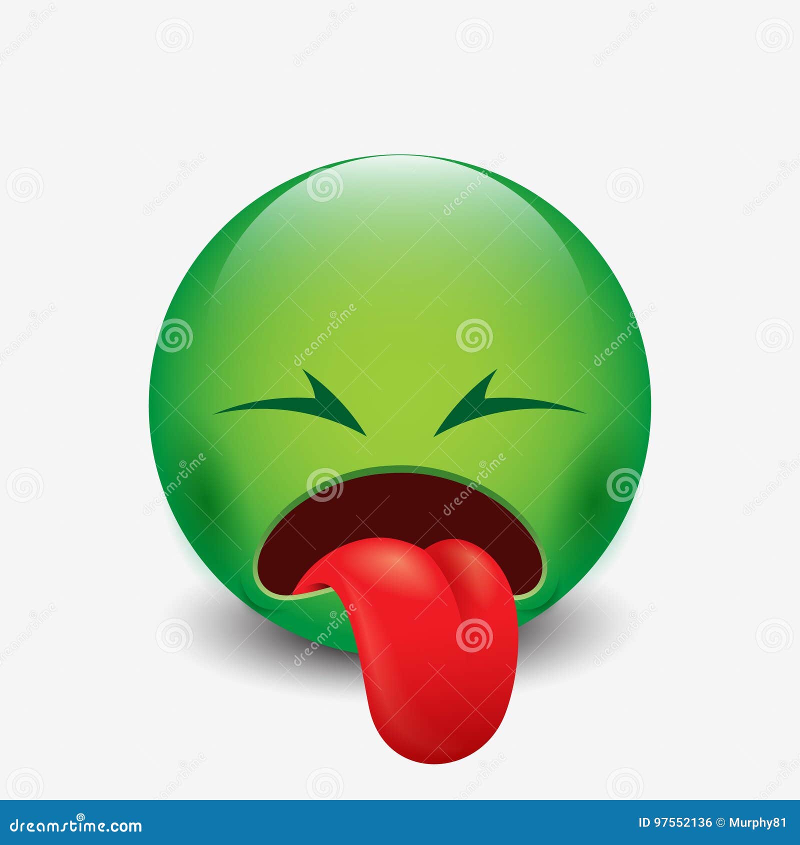 Disgusting Smiley Icon Vector Illustration | CartoonDealer.com #131564220
