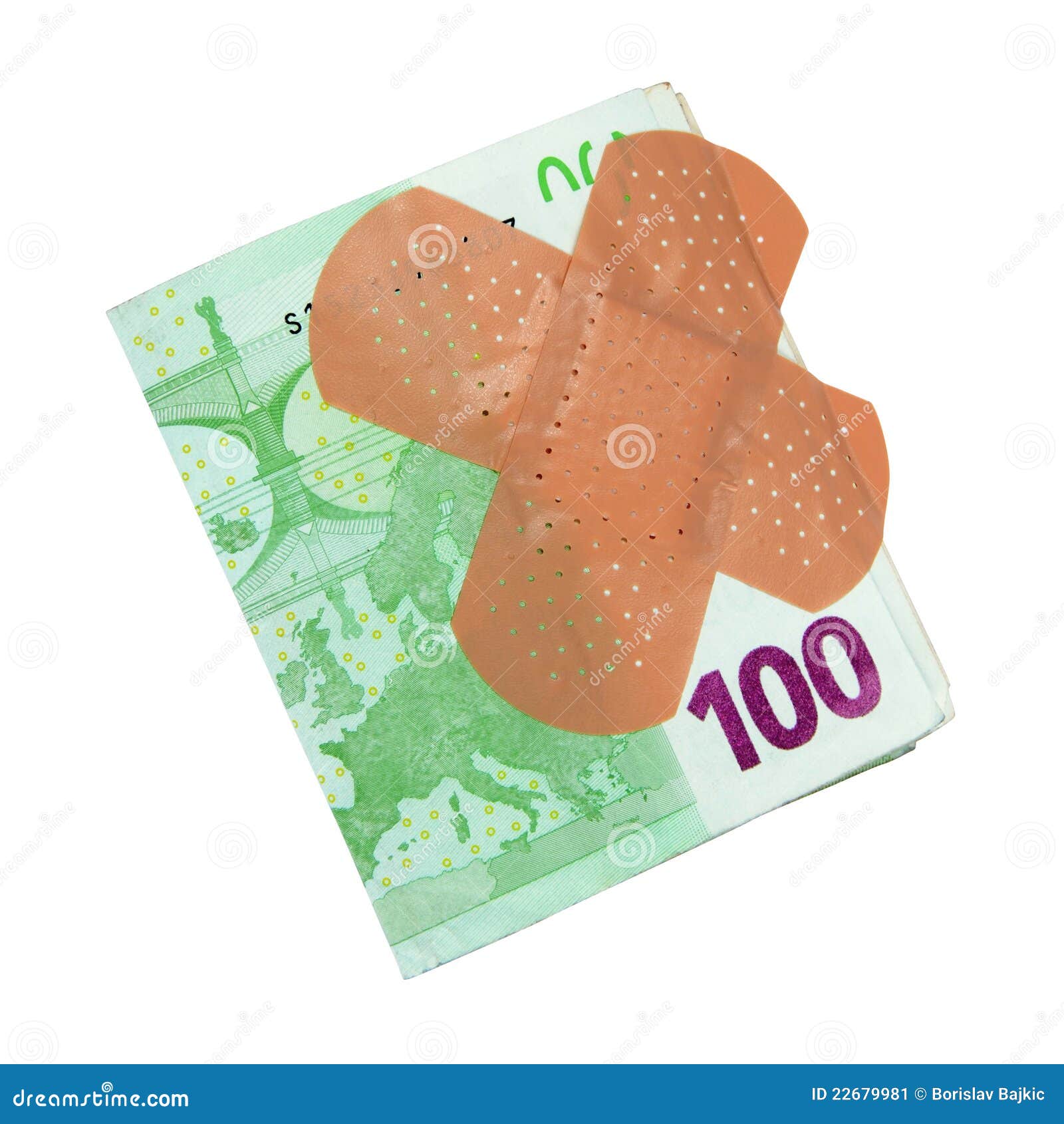 Sick Euro money stock image. Image of health, deficit - 22679981