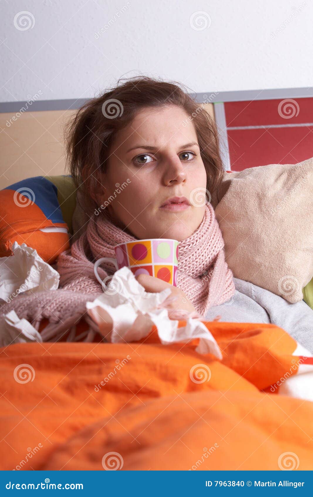 Sick at home stock photo. Image of hand, head, care, nose - 7963840