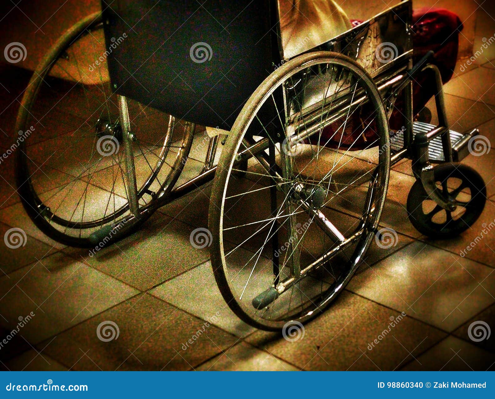 Wheel chair stock photo. Image of wheel, hospital, sick - 98860340