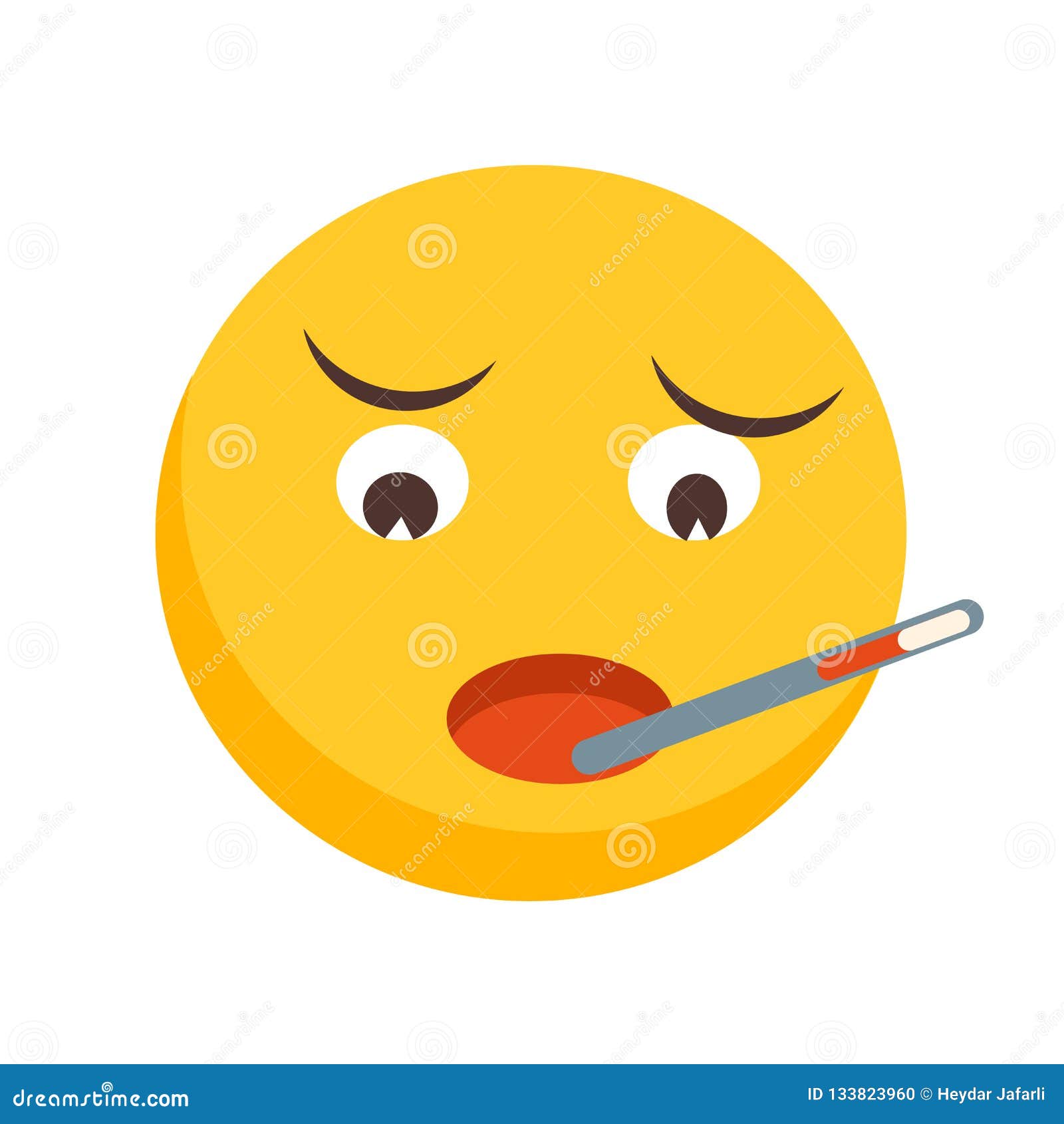 Sick Icon Set Stock Illustration | CartoonDealer.com #60358075