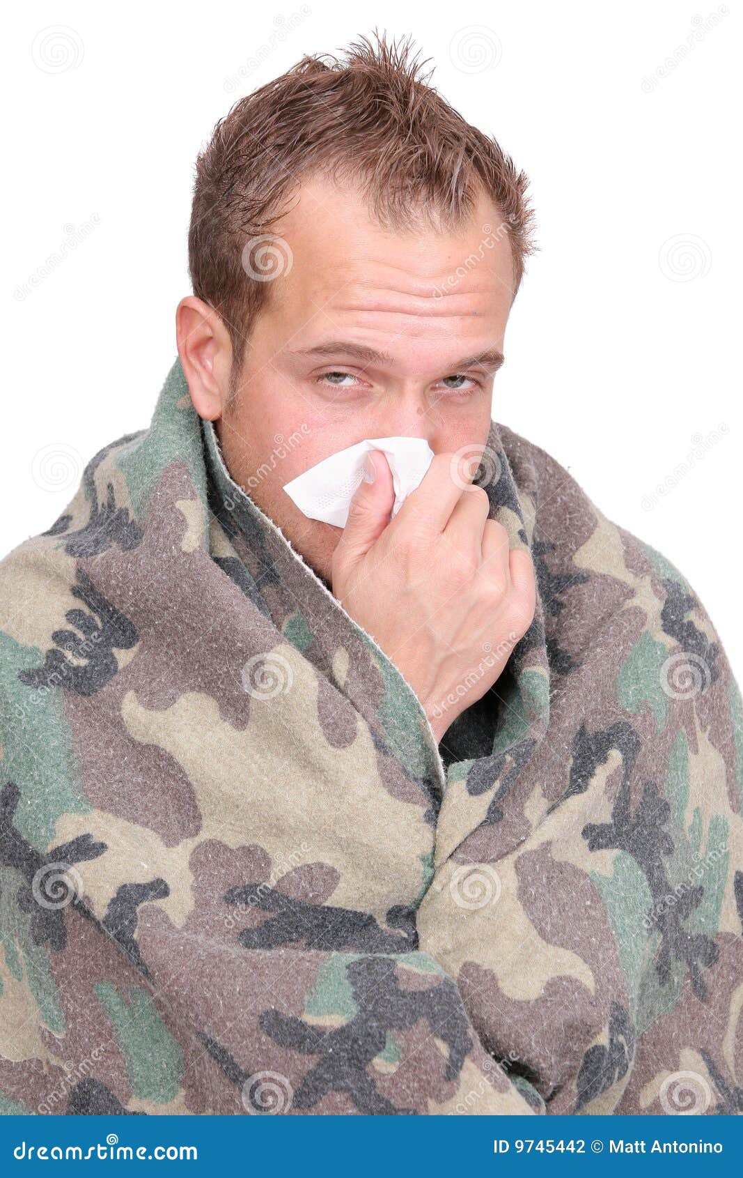 Sick man stock photo. Image of sinus, medicine, male, sick - 9745442