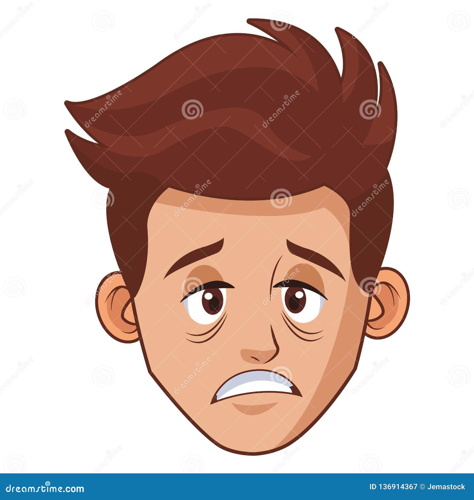 Sick man icon stock vector. Illustration of medicine - 136914367