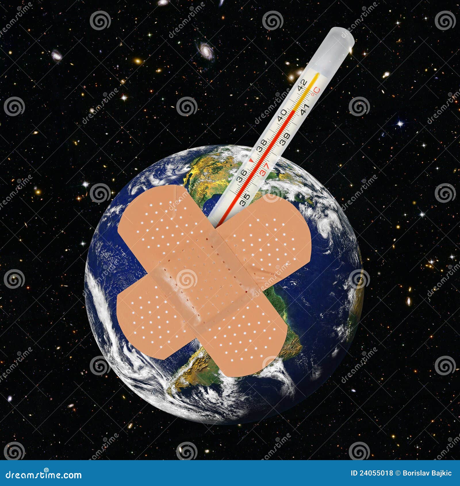 Sick Planet Earth stock photo. Image of life, concept - 24055018