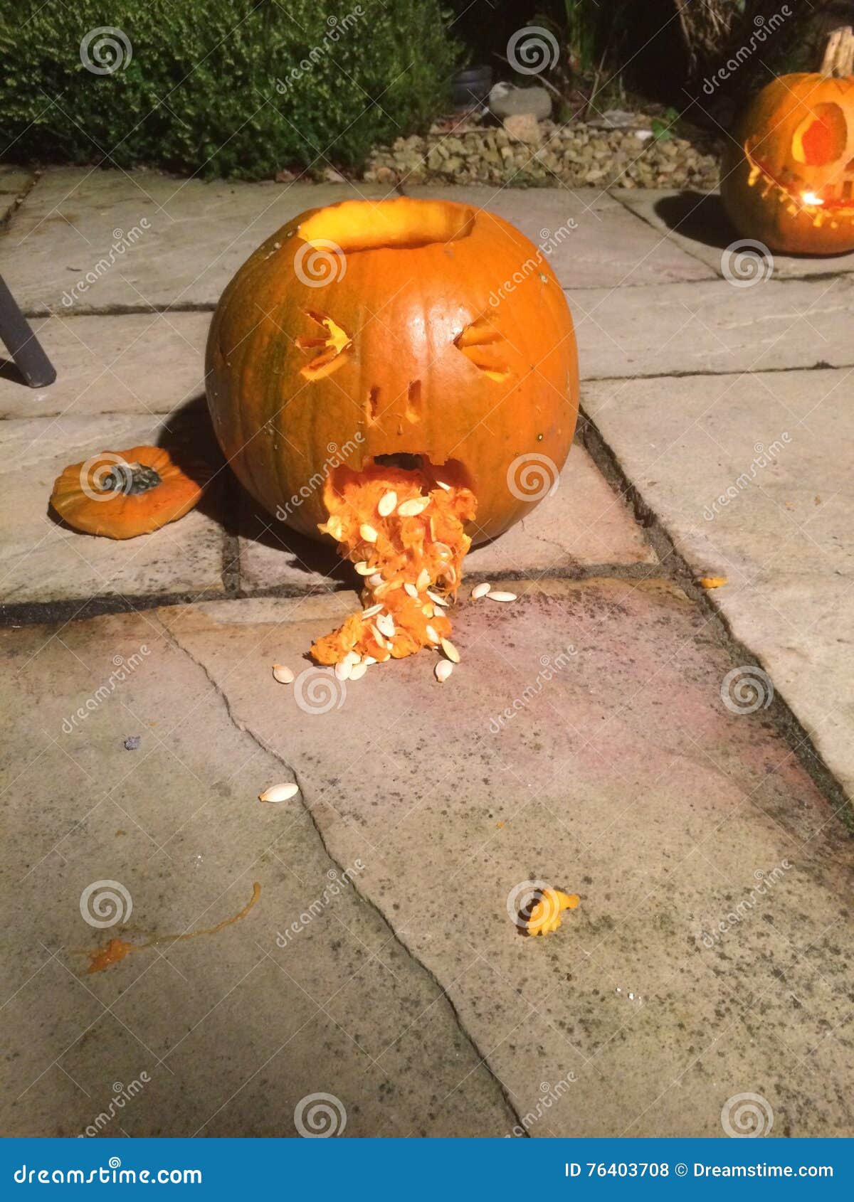 Pumpkin Vomit Stock Photography | CartoonDealer.com #6248126