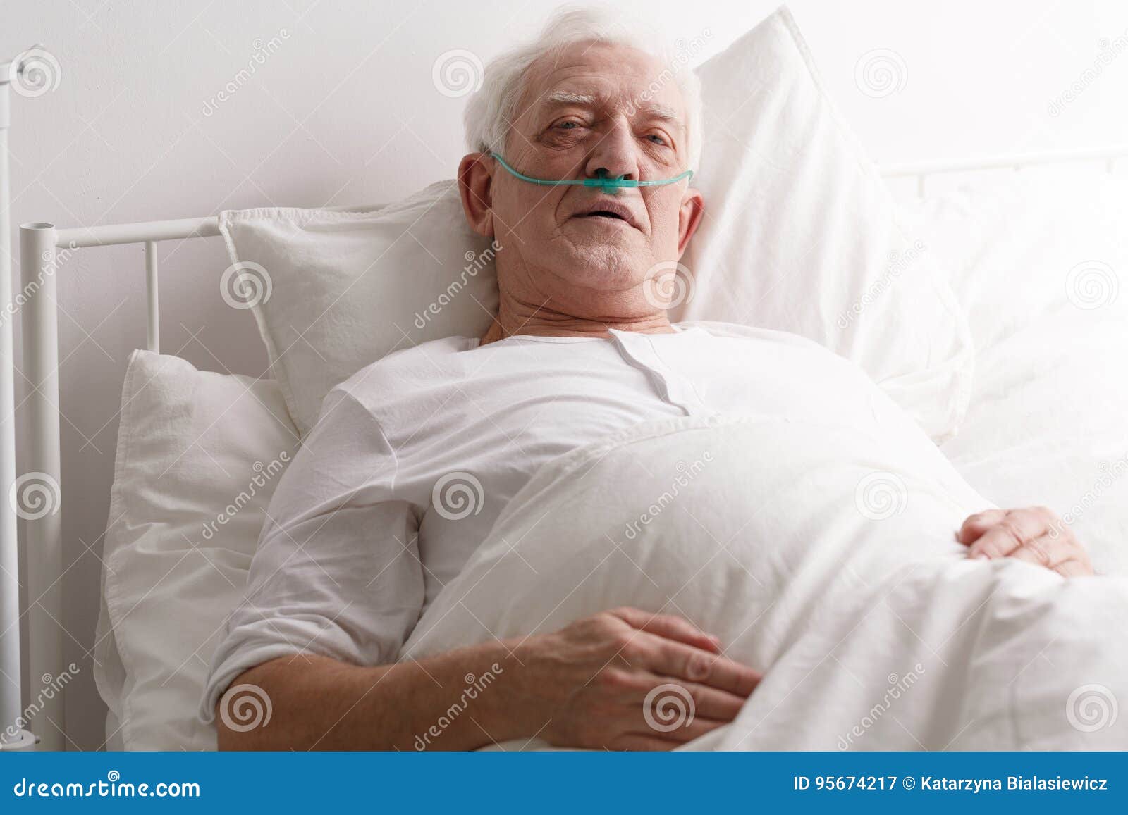 Sick senior man stock image. Image of elderly, home, geriatrics - 95674217