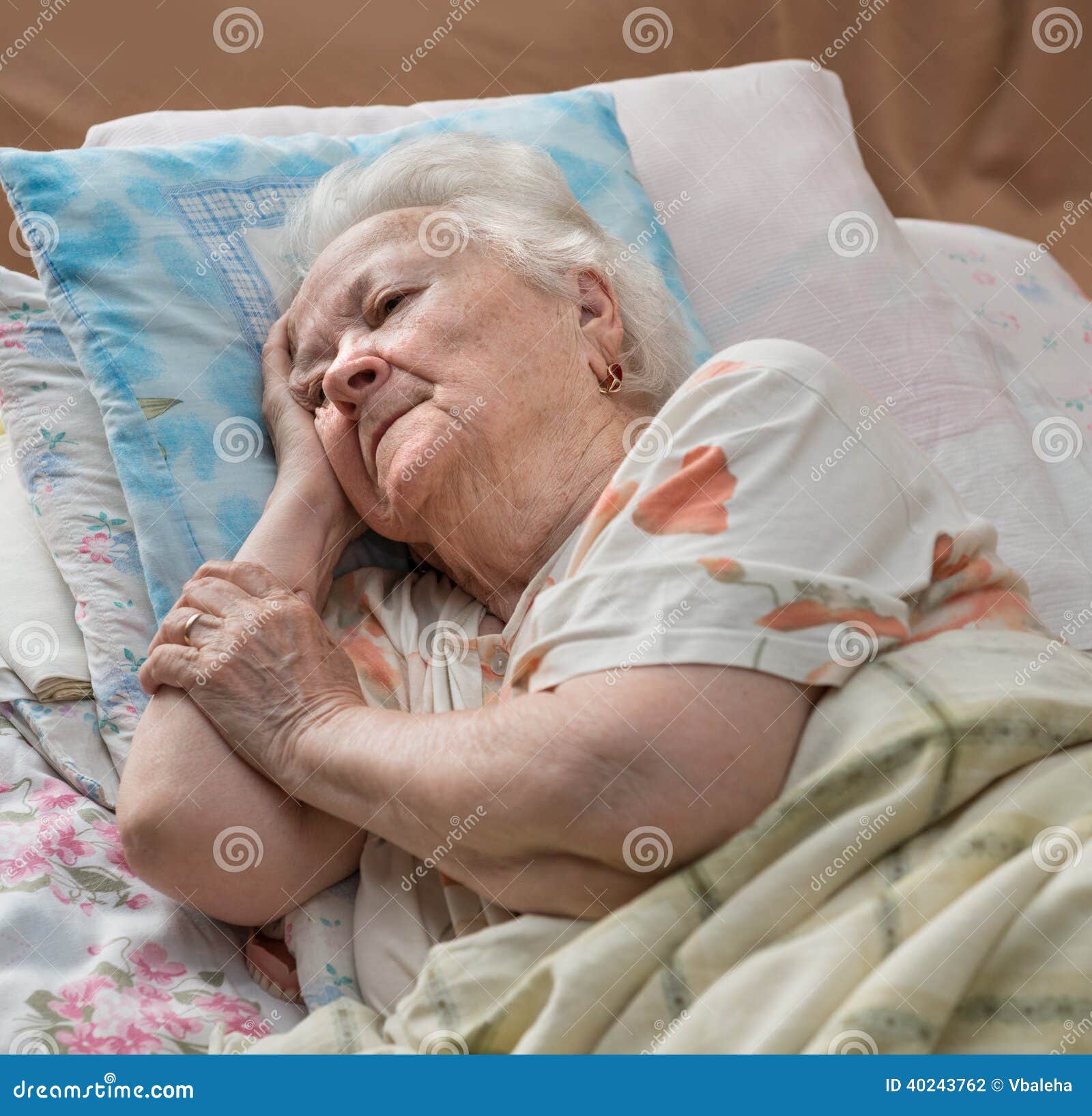 Sick senior woman stock photo. Image of caucasian, sick - 40243762