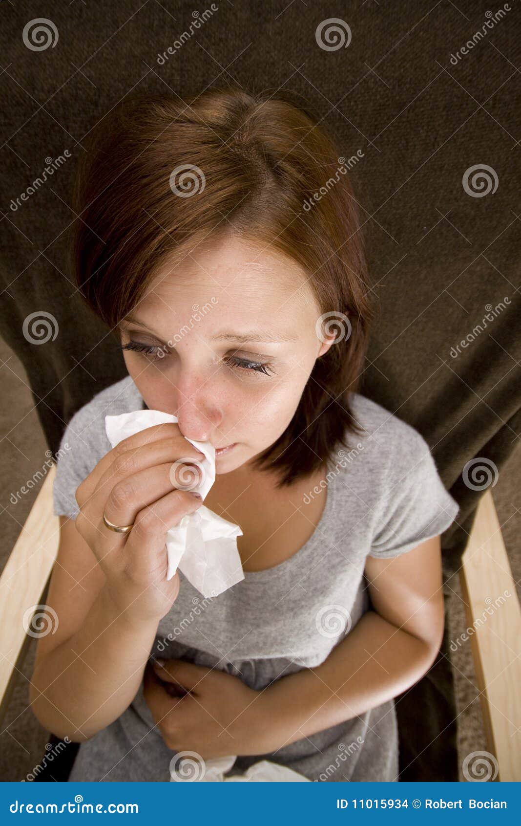 Sick woman stock photo. Image of fever, beautiful, person - 11015934