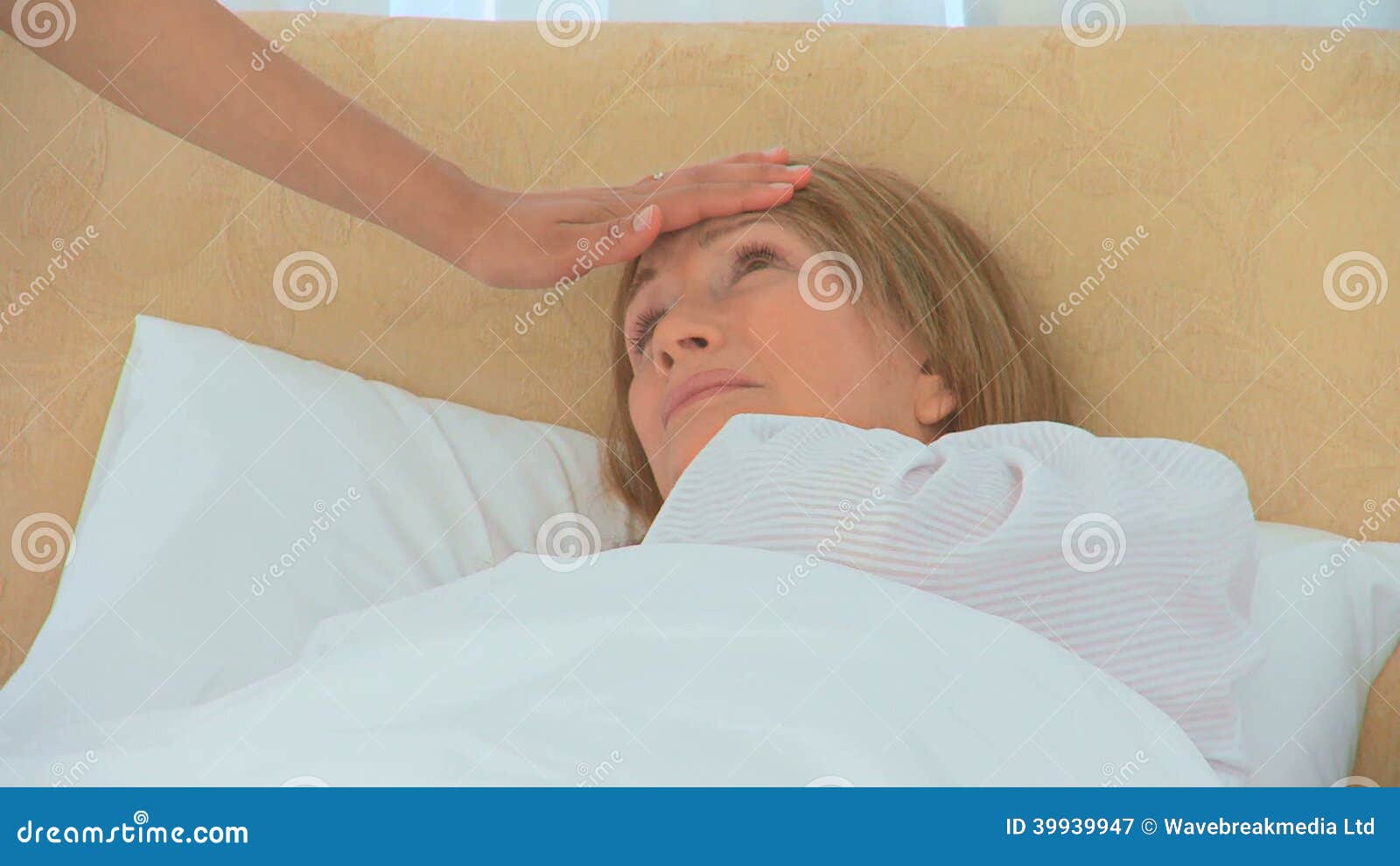 A sick woman crying stock video. Video of help, female - 39939947