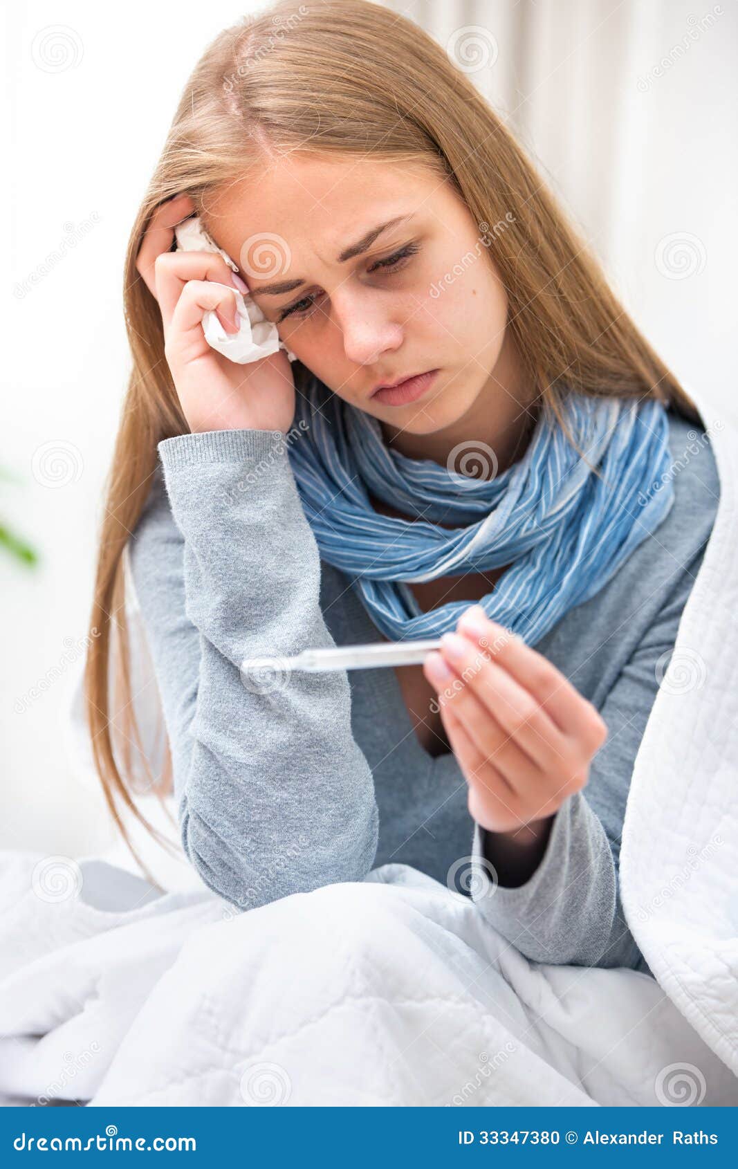 Sick woman stock photo. Image of caucasian, heat, ache - 33347380