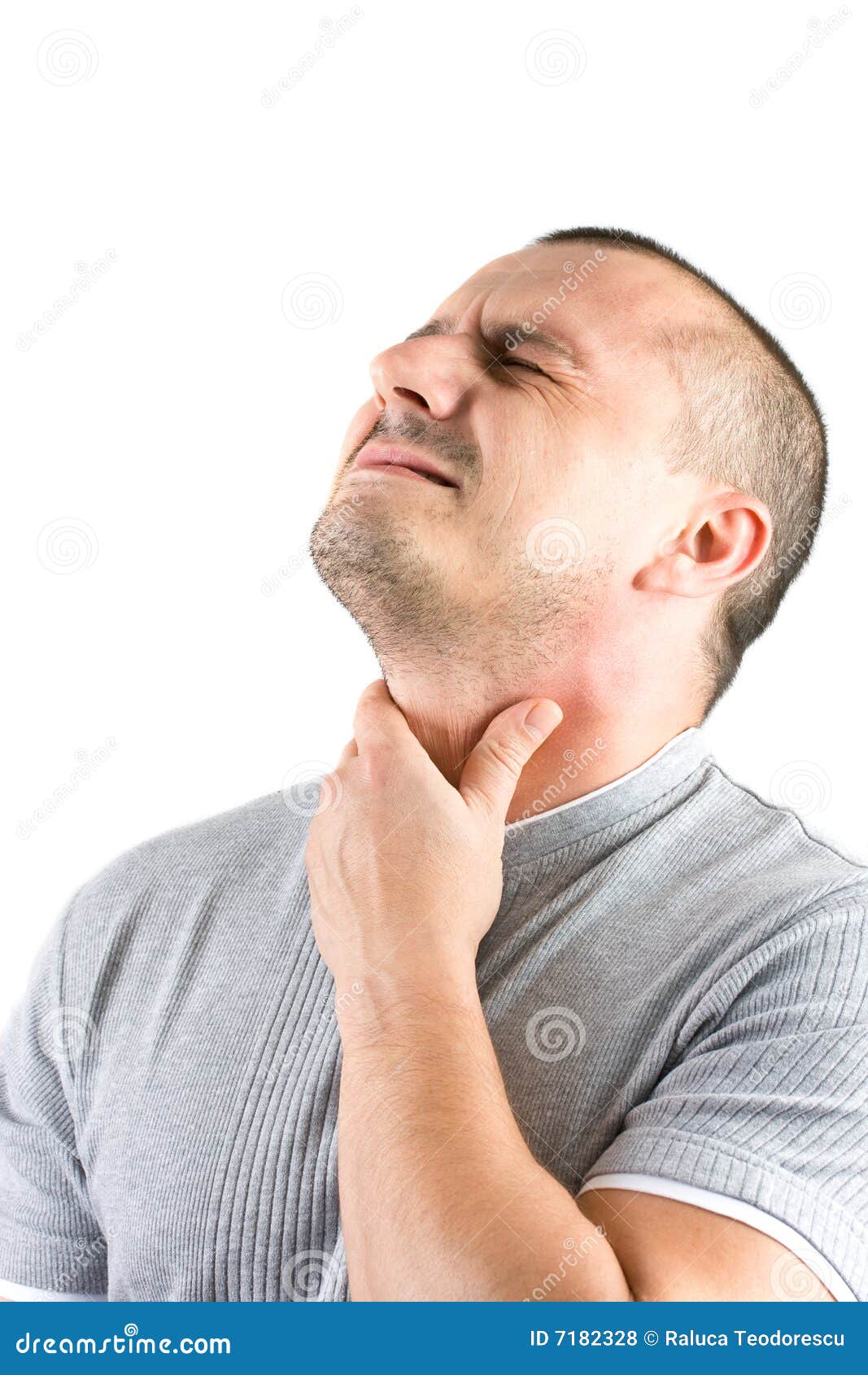 Sick young man stock photo. Image of burn, injury, healthy - 7182328