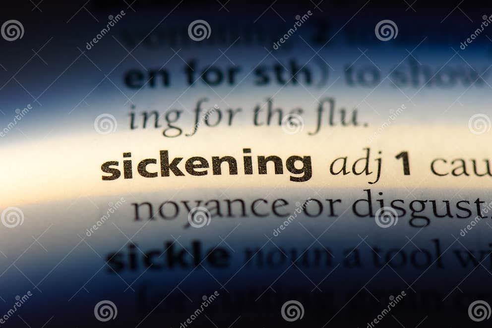 Sickening стоковое фото. изображение насчитывающей бумага - 126619150