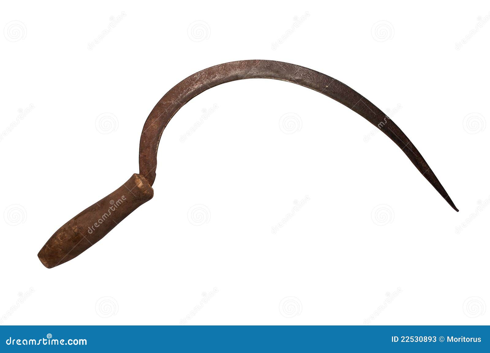 Sickle stock image. Image of shape, grungy, element, blade - 22530893