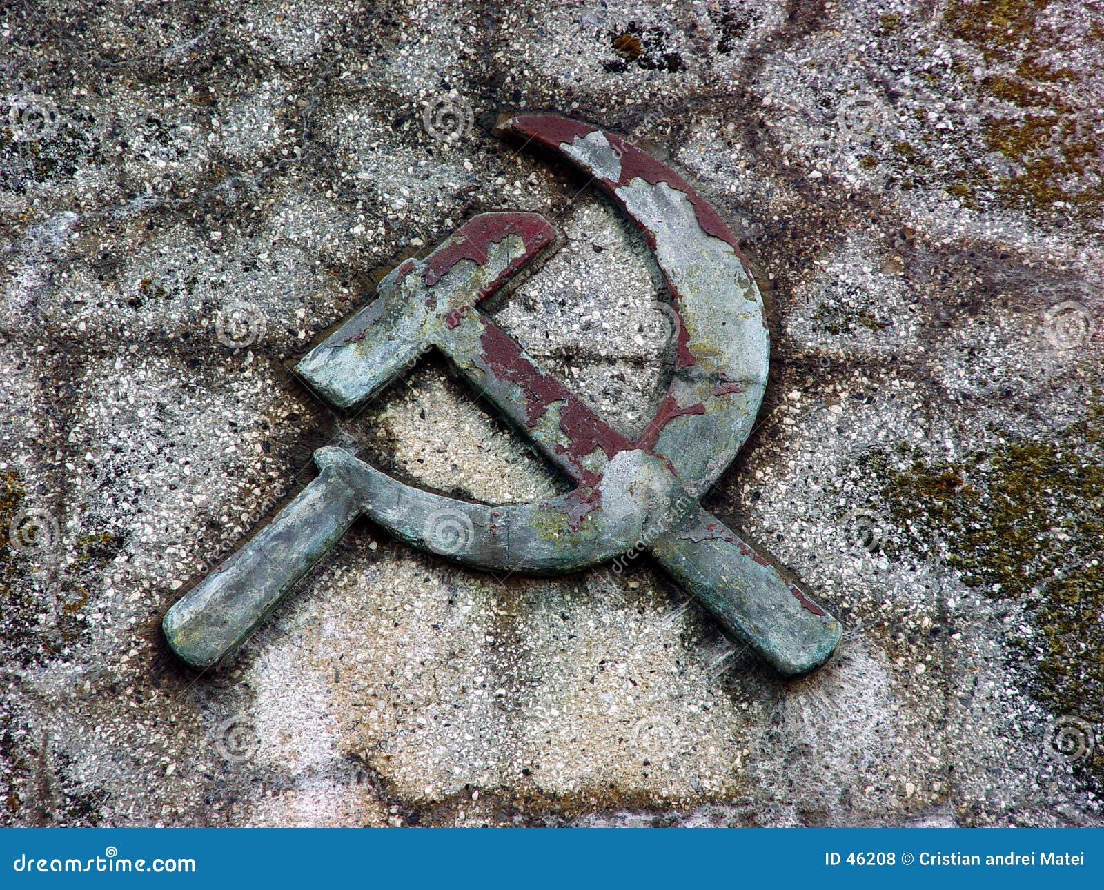 Sickle and hammer stock photo. Image of history, hammer - 46208