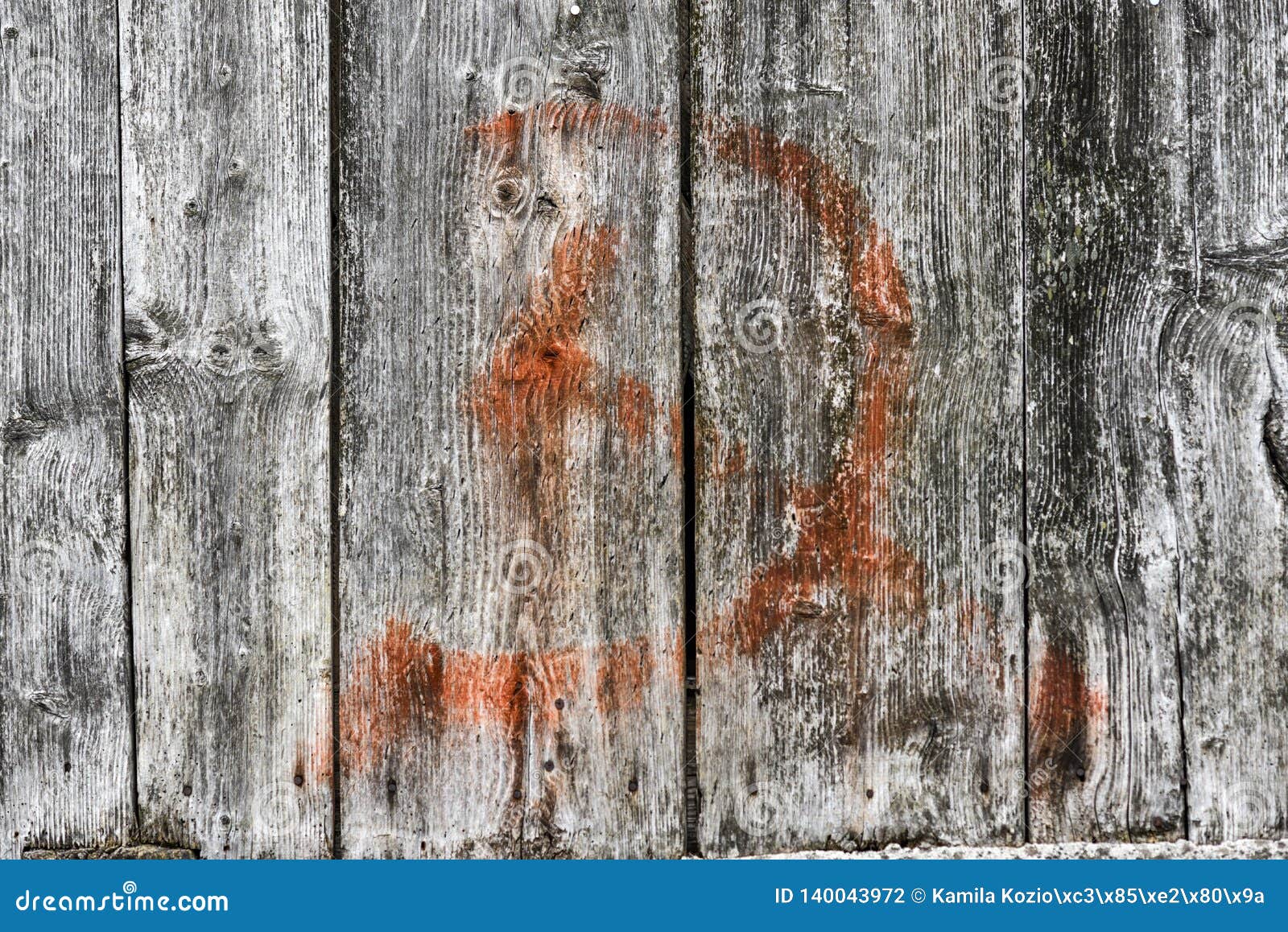 Sickle and Hammer Painted on Boards Stock Photo - Image of boards ...