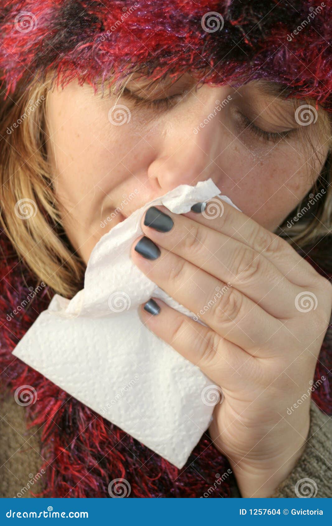 Sickness stock photo. Image of allergies, healthcare, phlem - 1257604