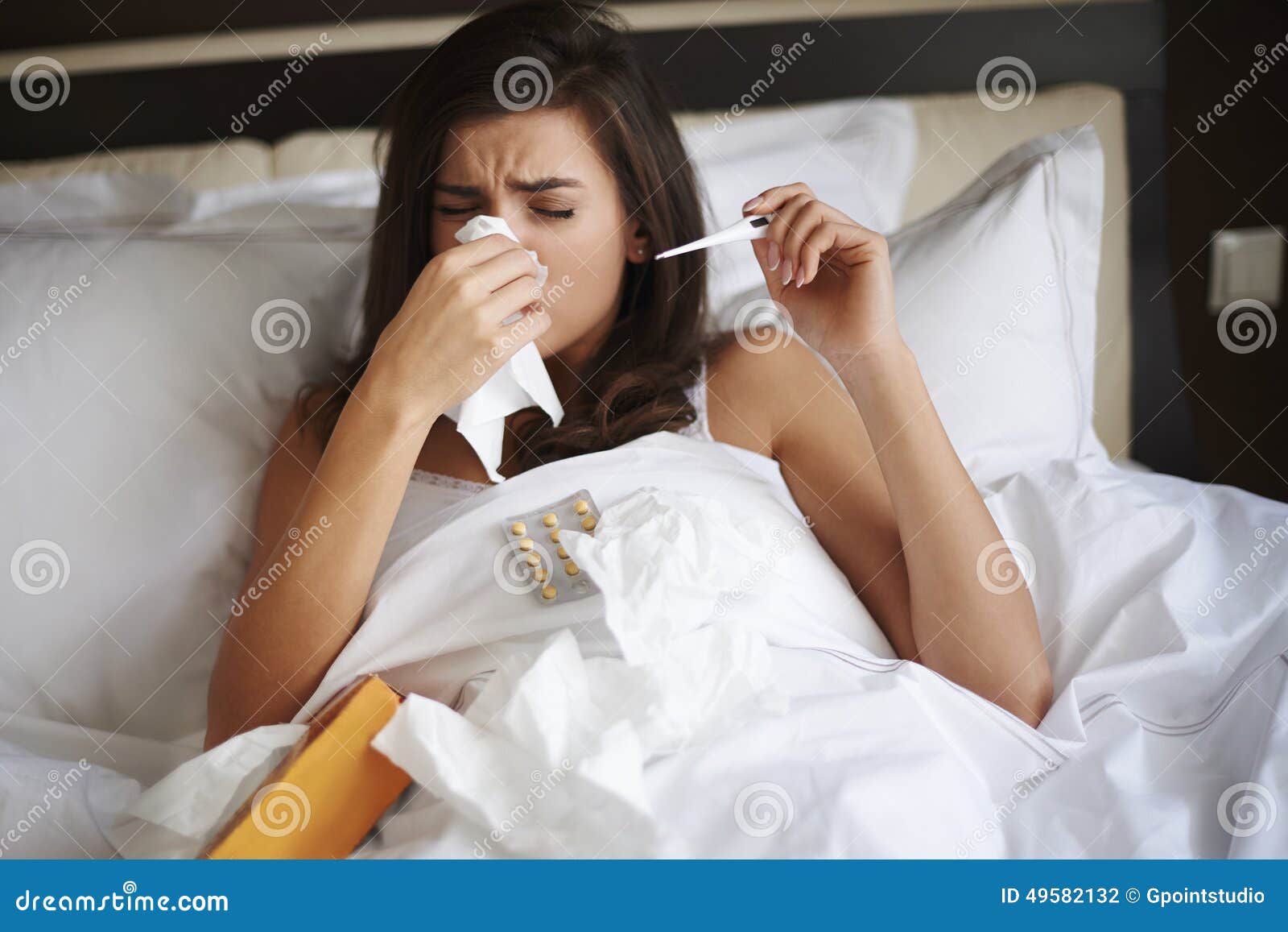 Sickness Stock Photo - Image: 49582132