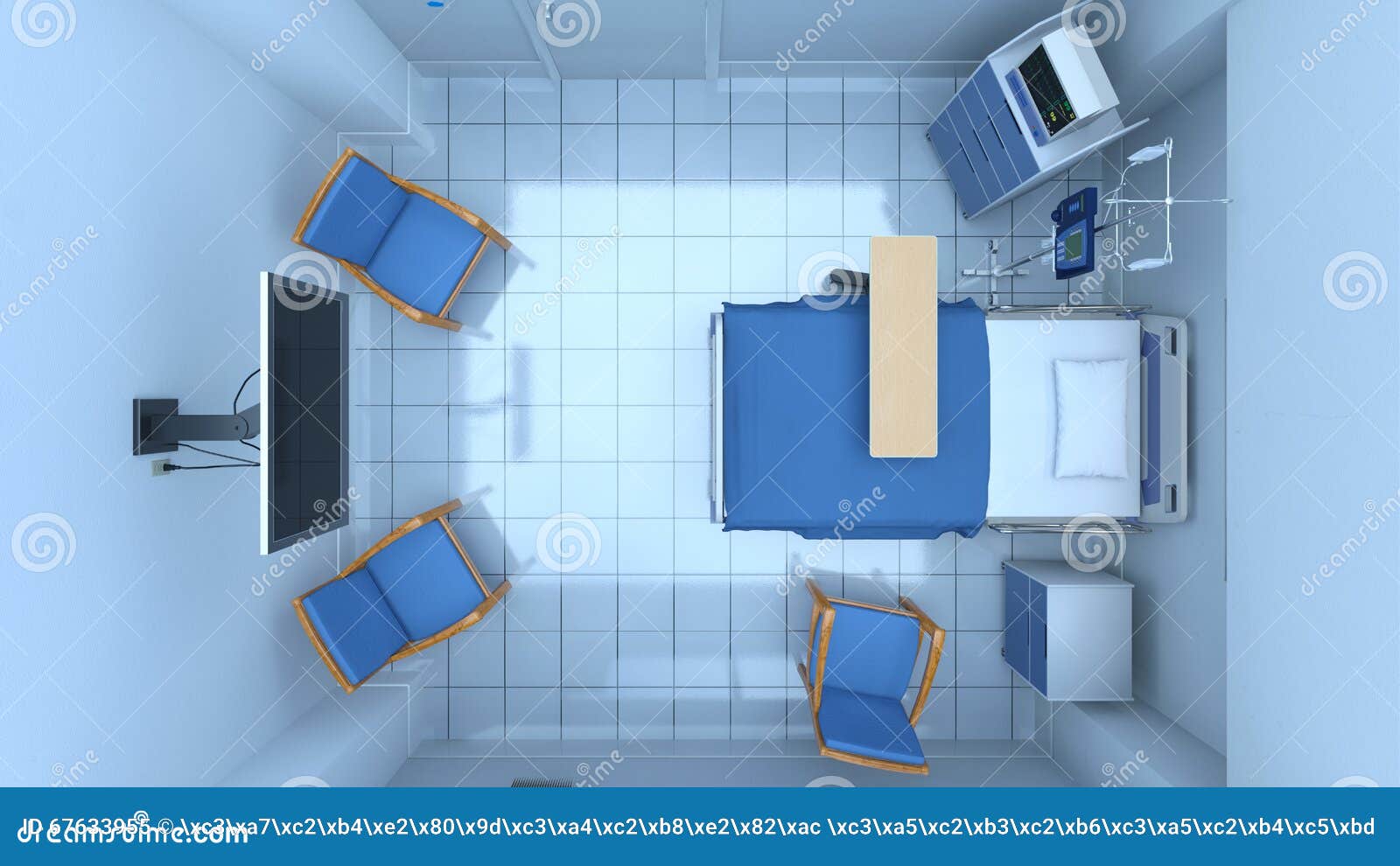 Sickroom Royalty-Free Stock Photo | CartoonDealer.com #67634145