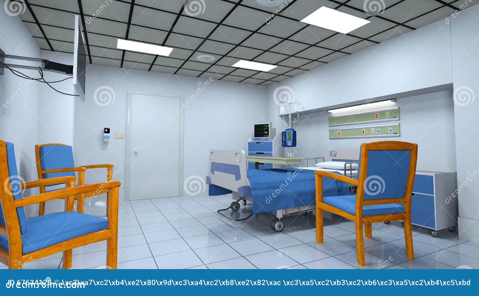Sickroom Royalty-Free Stock Photo | CartoonDealer.com #67634145