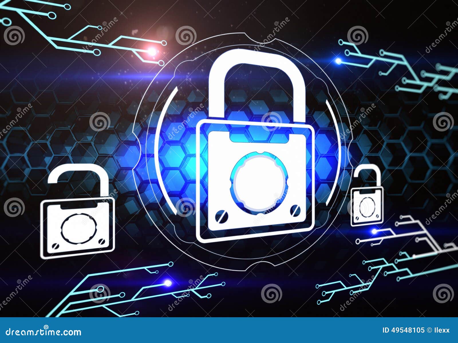 Sicurezza di Internet illustrazione di stock. Illustrazione di immagine ...