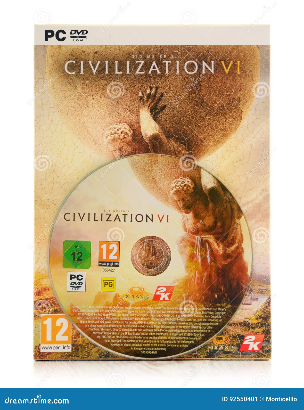 Sid Meier S Civilization VI Computer Strategy Game Editorial Photo ...