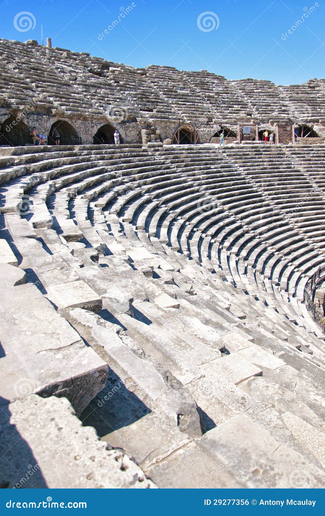 Side Amphitheatre 02 stock photo. Image of round, historical - 29277356