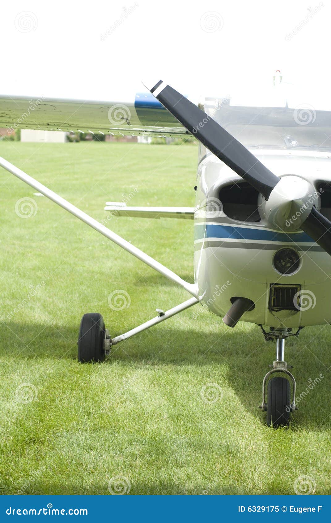 Side angle of plane stock image. Image of front, nose - 6329175