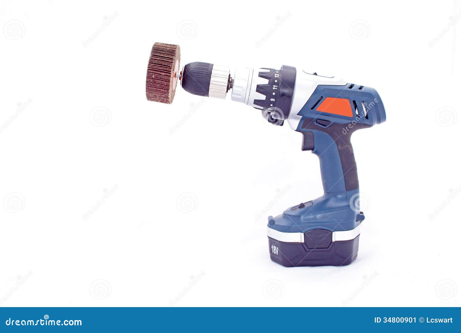 Side Angled View of Drilling Machine Stock Image - Image of handle ...