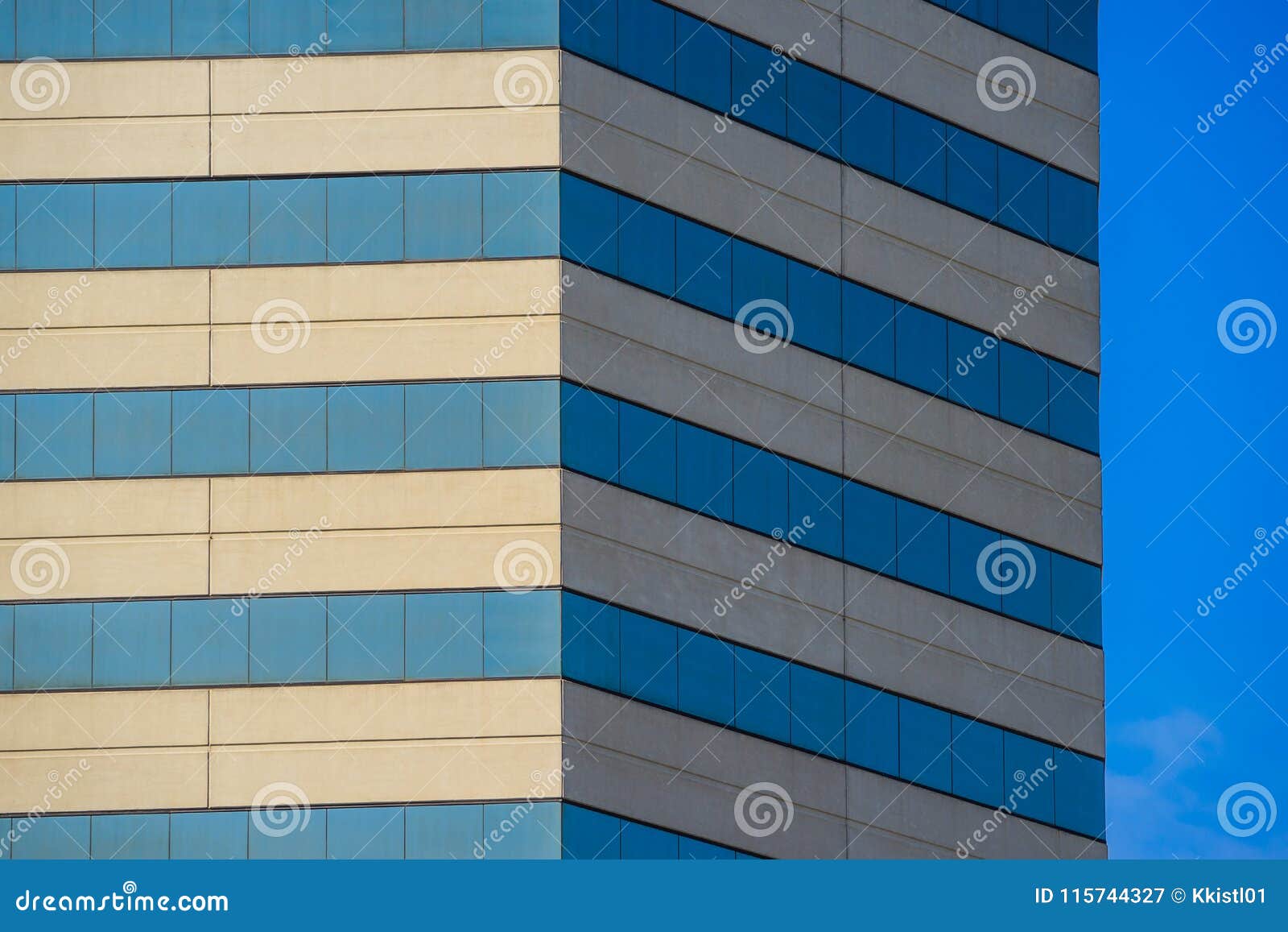 Side Angles of Modern Skyscraper Stock Image - Image of geometry ...
