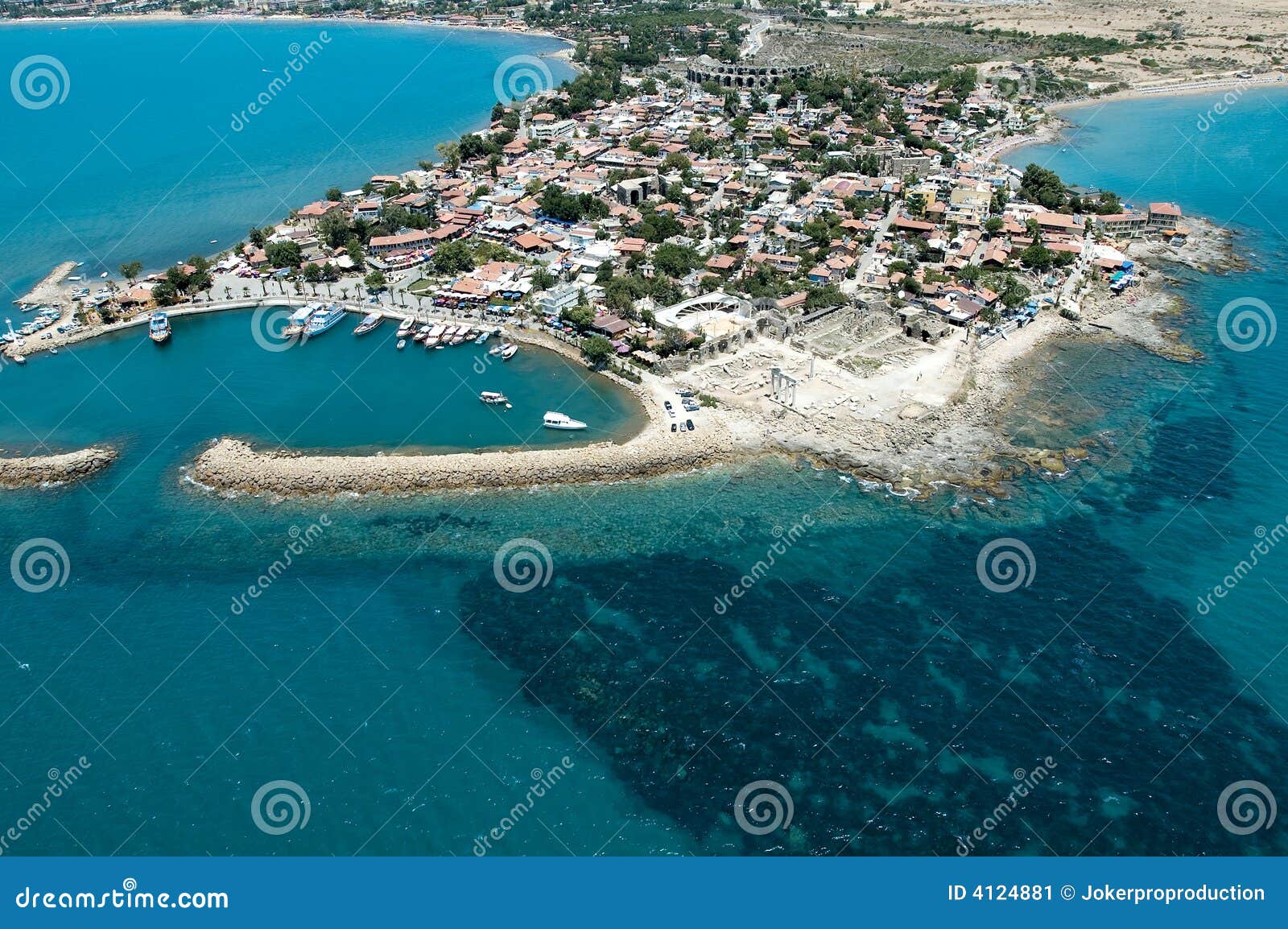 Side, Antalya, Turkey stock image. Image of mediterranean - 4124881