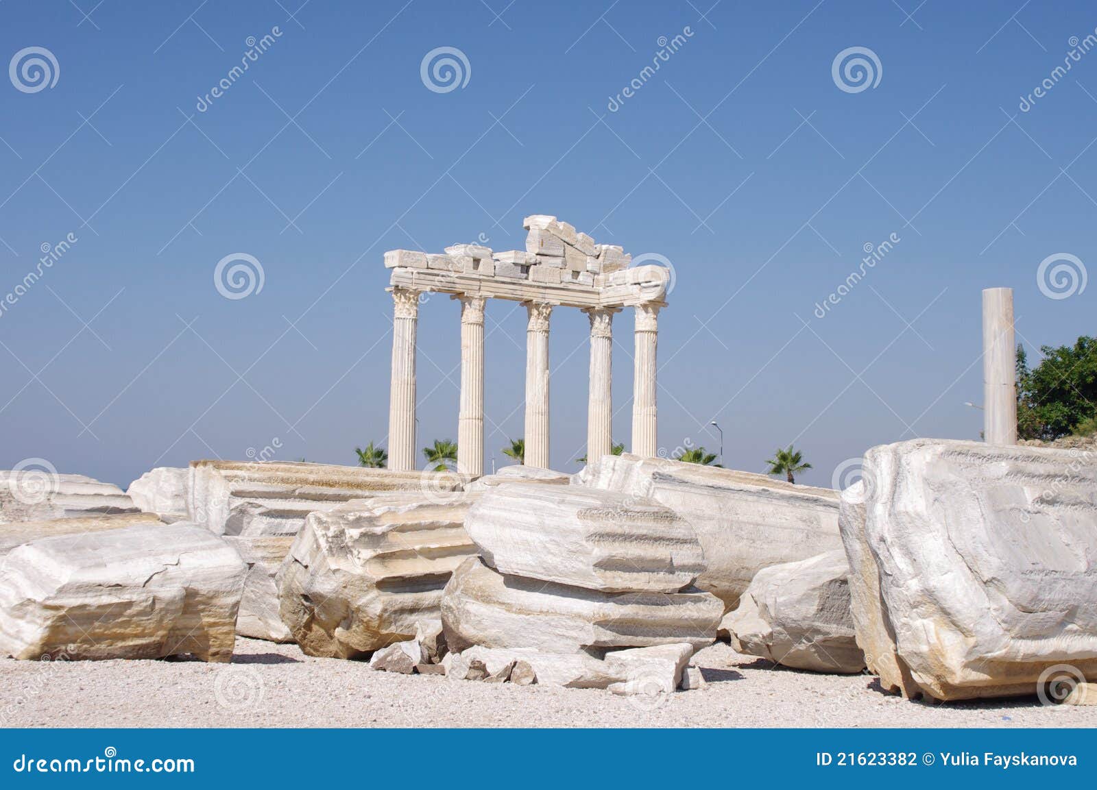 Side - Apollo Temple stock photo. Image of historical - 21623382